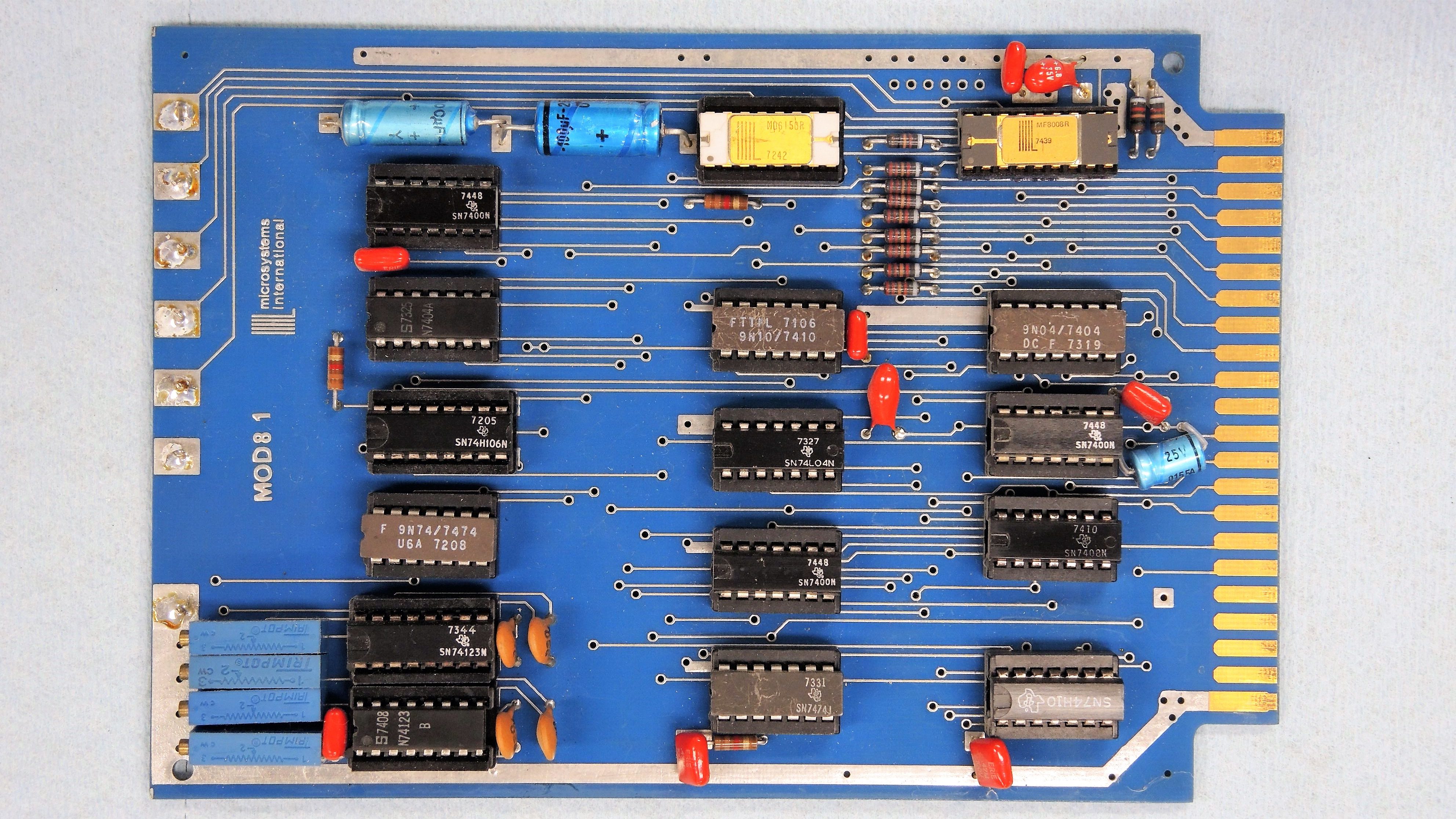 The Microsystems International Limited MF8008 based Modular ...
